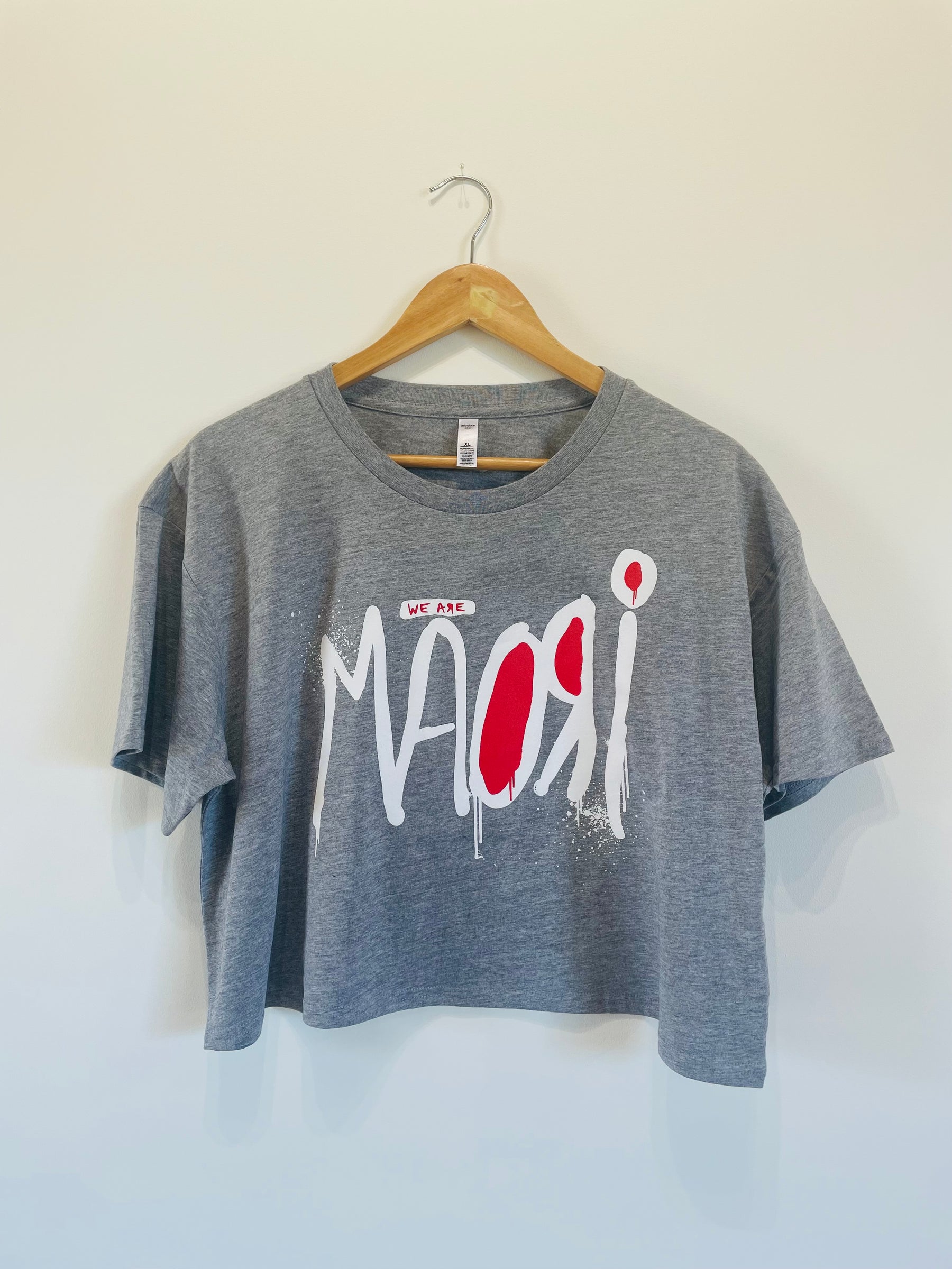 We Are Māori - Womens Crop Tee | The HORI - Controversial Art & Apparel ...